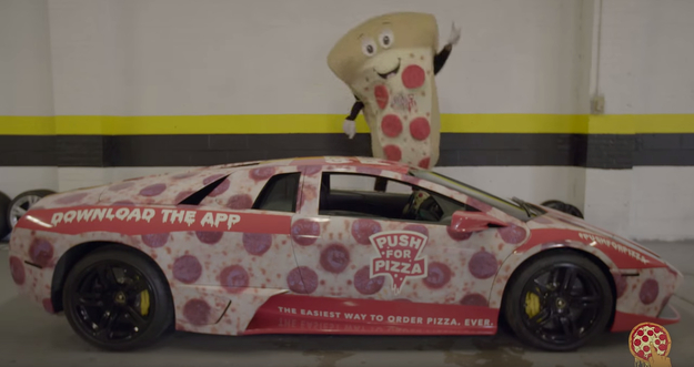 Neden Pizza Görünümlü Bir Lamborghini Olmasın Dediler ve Karşınızda ...