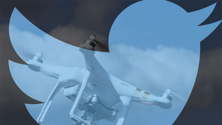 Tweet Atarak Drone Kontrol Edilecek! - Onedio