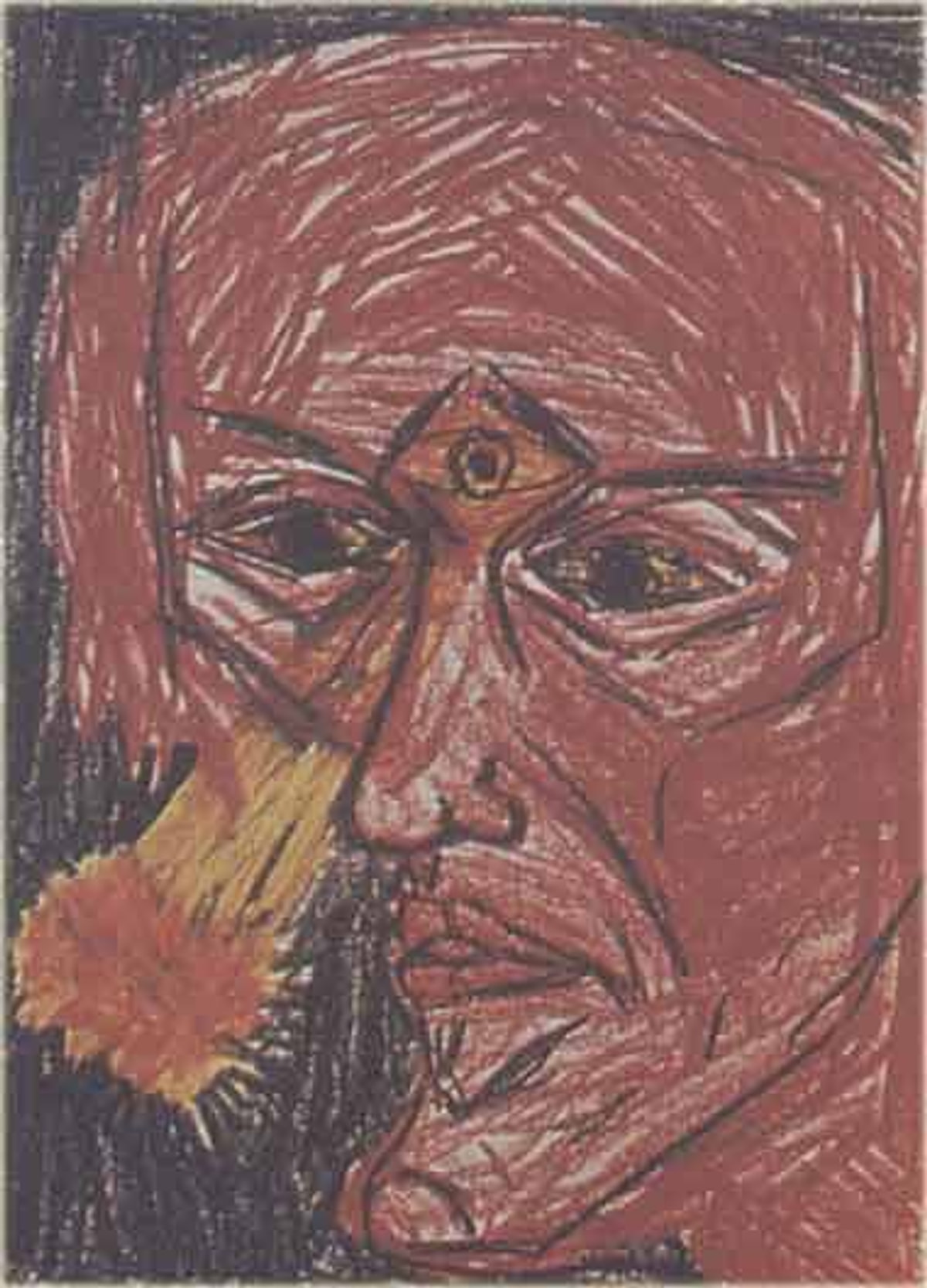17 Creepy Drawings By Schizophrenics To See The World Through Their ...