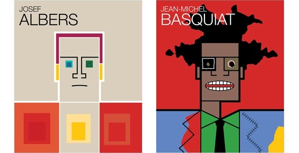 25 Of The Greatest Artists Ever Lived Illustrated In Their Own Unique ...