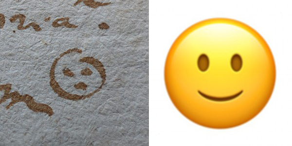 The World’s First Emoji Was Found In A 382-Year-Old Memo! - onedio.co