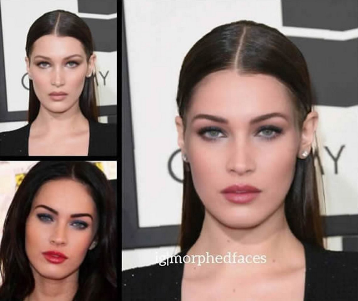 22 Hybrid Celebrities Who Still Look Great After A Face Morph! - Onedio