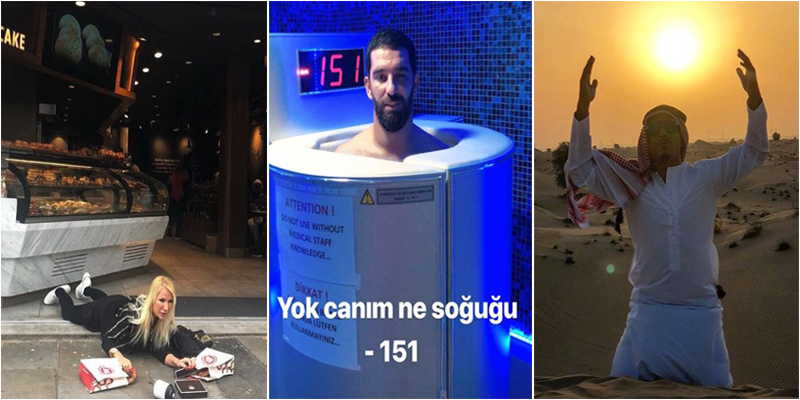 Son Zamanlarda Bir Garip Fotoğraf Çektirme Hastalığına Yakalanmış ...