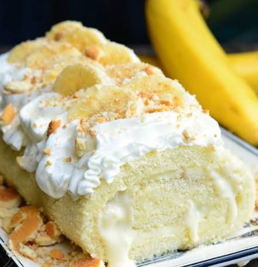 Muzlu Rulo Pasta Tarifi: Krema ve Muzun Enfes Buluşması! Muzlu Rulo ...