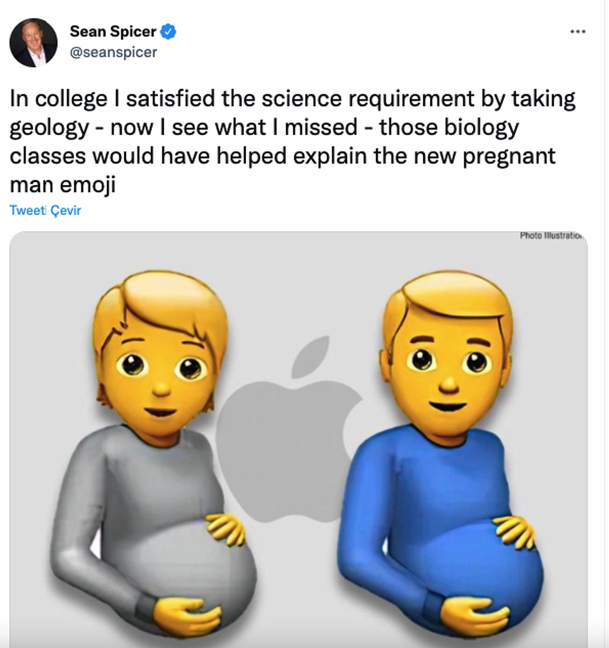 apple hamile adam emojisi - Onedio