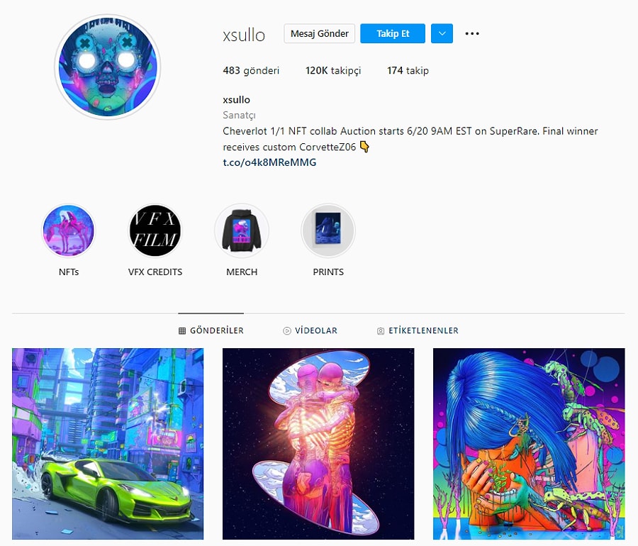 Chevrolet Corvette NFT'yi Alana Arabasını Verecek - Onedio