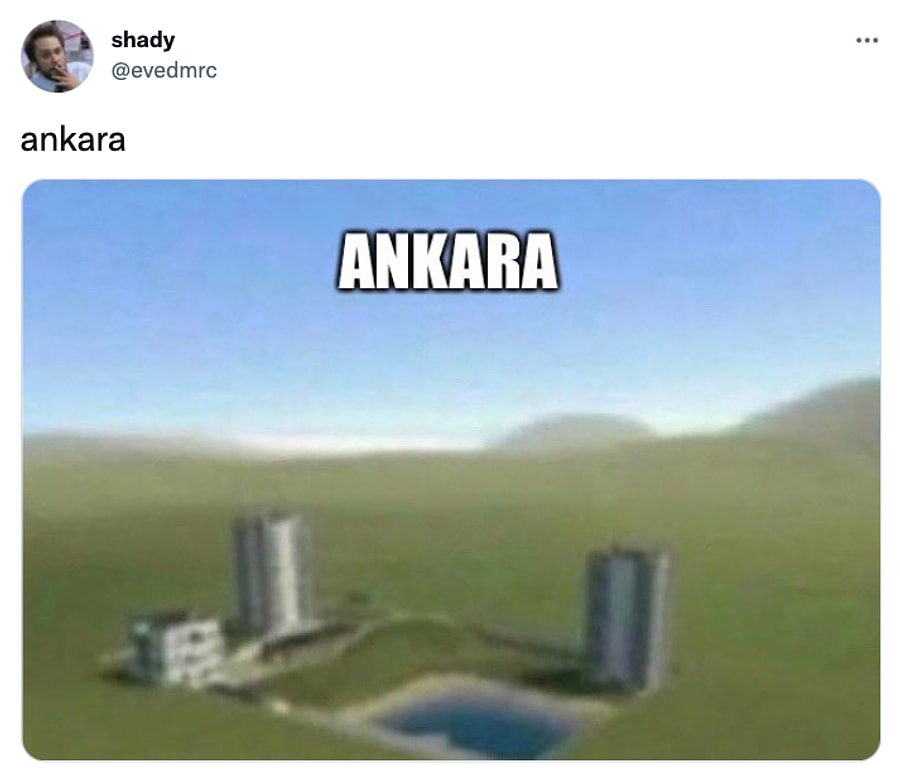 Ankara'nın Konumuyla İlgili Komik Paylaşımlar - Onedio