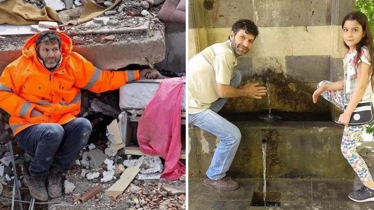 Enkaz Altındaki Kızının Elini Bırakmayan Babanın Kızıyla Birlikte Mutlu ...