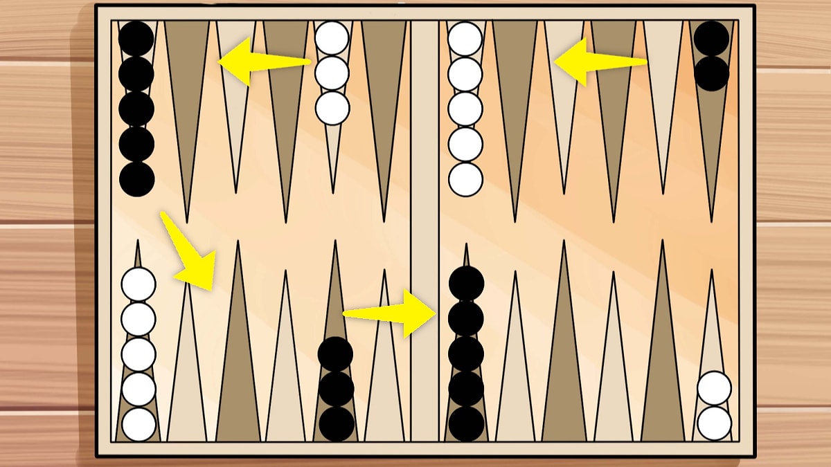 Tavla Dizilişi Nasıldır? Tavla Diziliş Şekli Yönü - Onedio