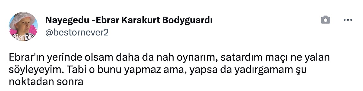 Takım Patronuyla Kavga Eden Ebrar Karakurt'u Yalnız Bırakmayan Hayranlarından Gelen Tepkiler ...