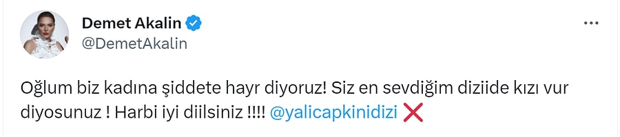 Demet Akalın'dan Yalı Çapkını İsyanı - Onedio