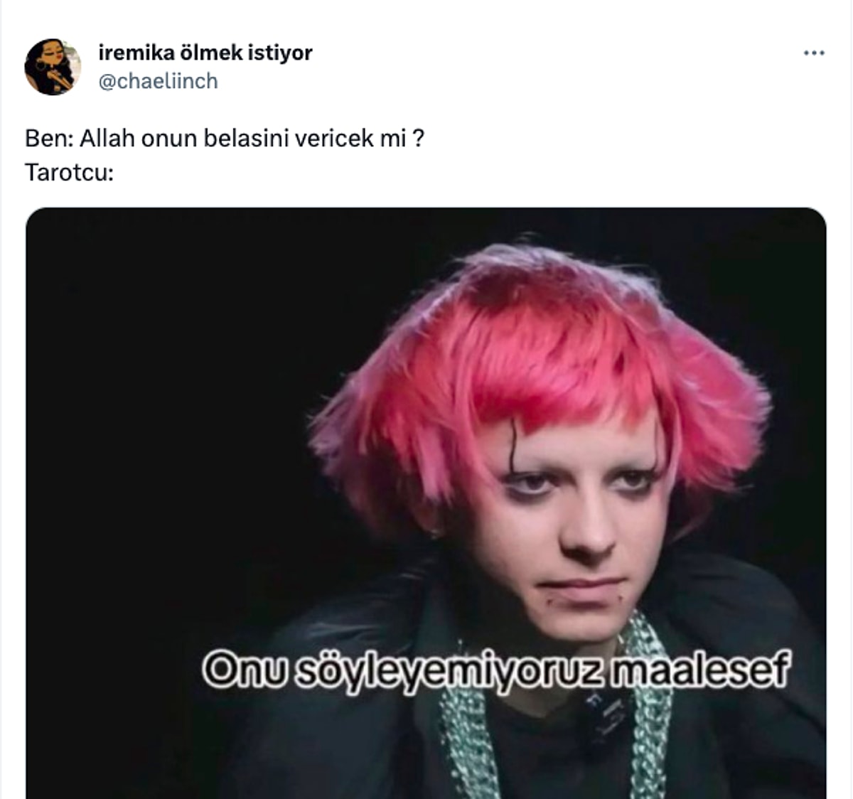 Zebani Efe'nin "Onu Söyleyemiyoruz Maalesef" Laflarını Gündelik Hayata ...