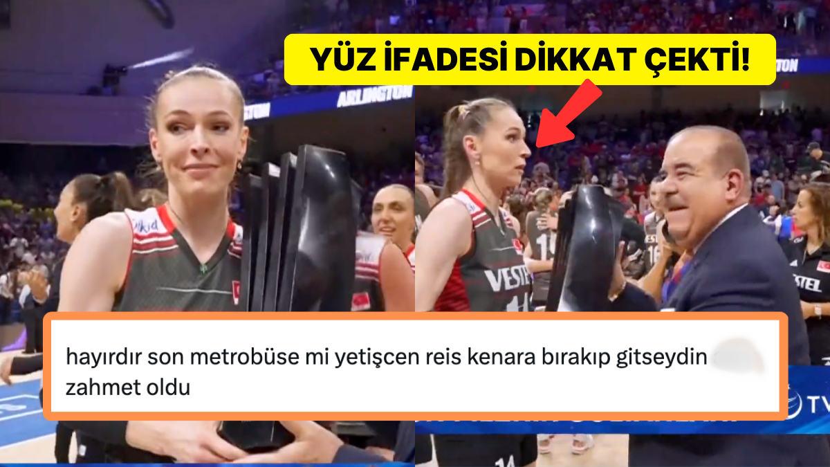 Eda Erdem Şoke Oldu! Şampiyon Olan Filenin Sultanları'na Kupanın ...