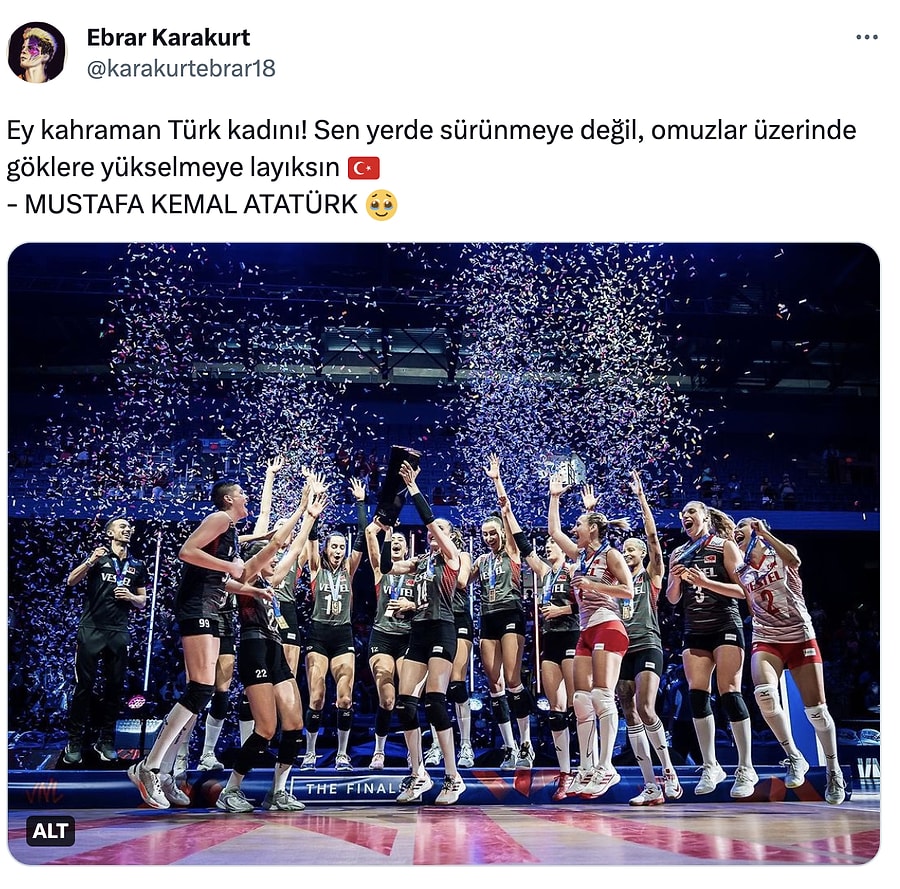 Ebrar Karakurt'un Şampiyonluk Sonrası Yaptığı Göndermeli Paylaşımı Gündem Oldu! - Onedio