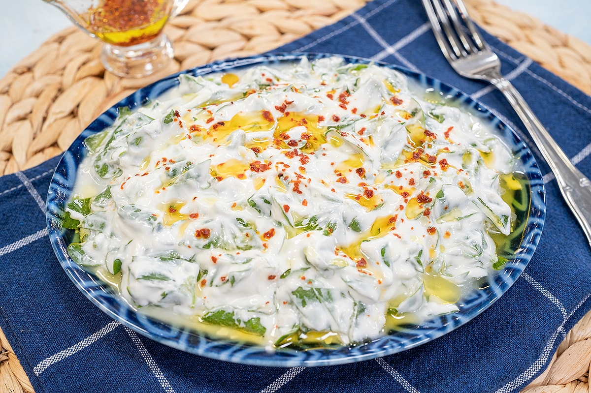 Step-by-Step Guide: Yoğurtlu Semizotu (Purslane With Strained Yogurt ...