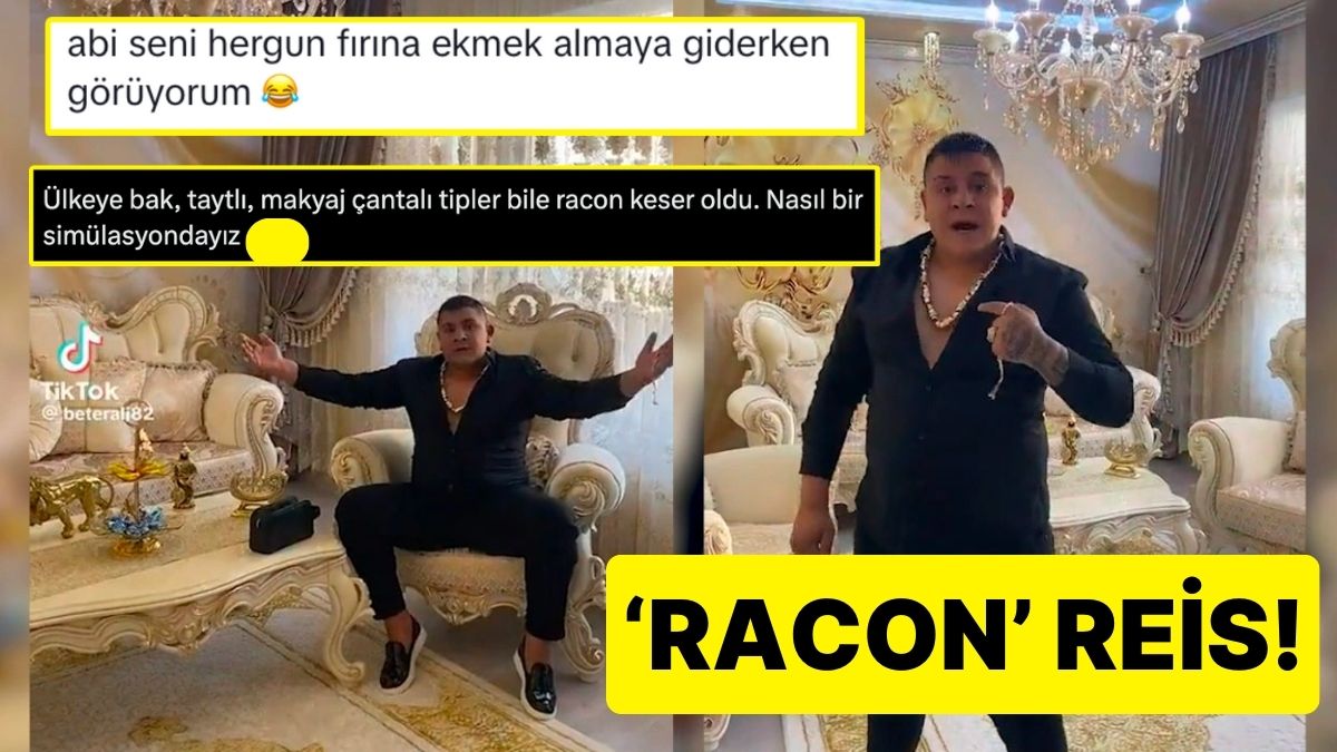 Taytlı ve El Çantalı Sosyal Medya Kullanıcısının 'Racon' Videosu Olay ...