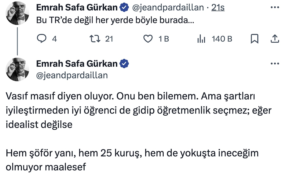 Tarihçi Emrah Safa Gürkan Çalışma Saatleri Üzerinden Öğretmenleri ...