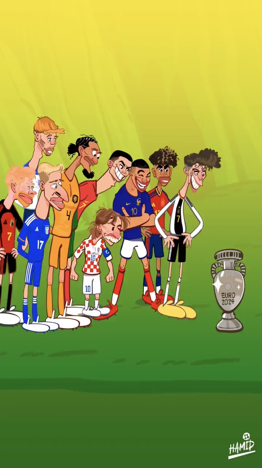 Hamid Sahari'nin Sürpriz Sonlu EURO 2024 Animasyonu Viral Oldu - Onedio