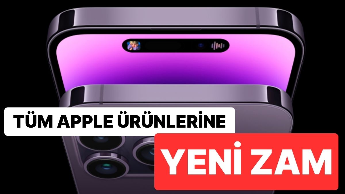 Apple'dan Yeni Zam: iPhone 15 Pro Max 1 TB 99.999 TL Oldu... İşte Zam ...