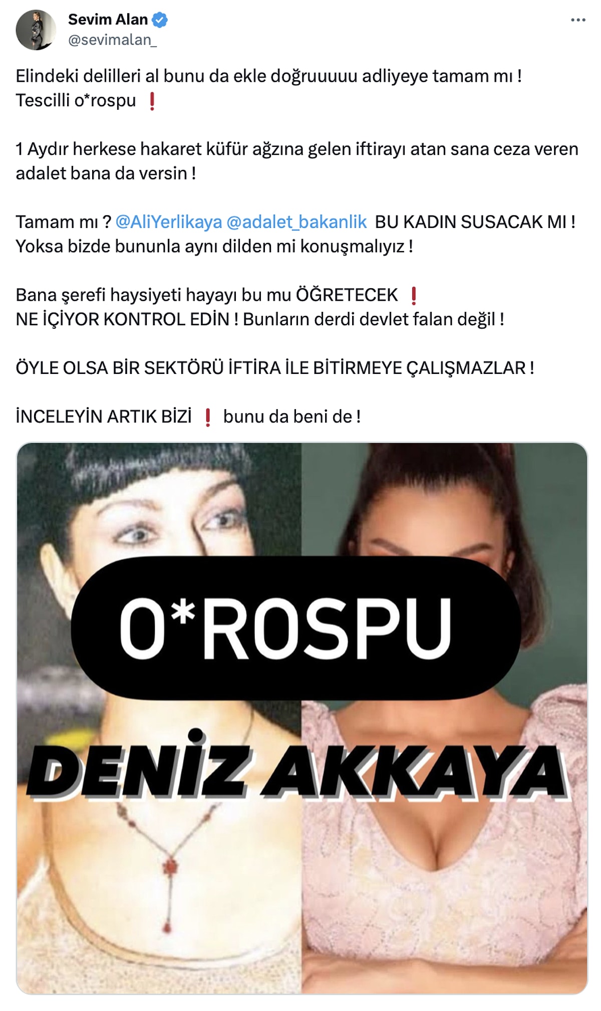 Deniz Akkaya'nın 'Güzellik Merkezi' Göndermesinden Sonra Sevim Alan Küfür Sınırını Aştı! - Onedio