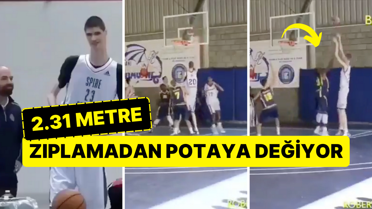 2.31 Metre Boyunda Olmasına Rağmen Basketbol Kariyeri Kısa Süren Robert ...