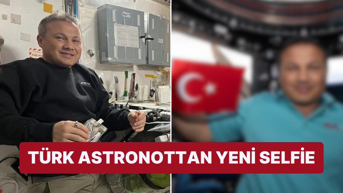 Alper Gezeravcı Uluslararası Uzay İstasyonu'ndan Türk Bayraklı Yeni Bir Fotoğraf Paylaştı - Onedio