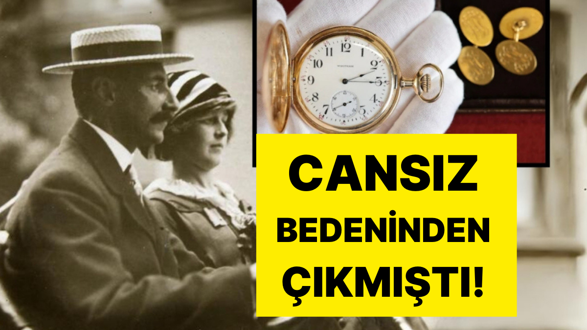 Cansız Bedeninden Çıkmıştı! Titanik'in En Zengin Yolcusuna Aitti: Altın ...