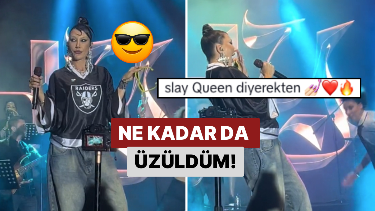 Ünlü Şarkıcı Hande Yener Sahnede Rüzgar Gibi Esti: Şarkısını Mimikleri ...