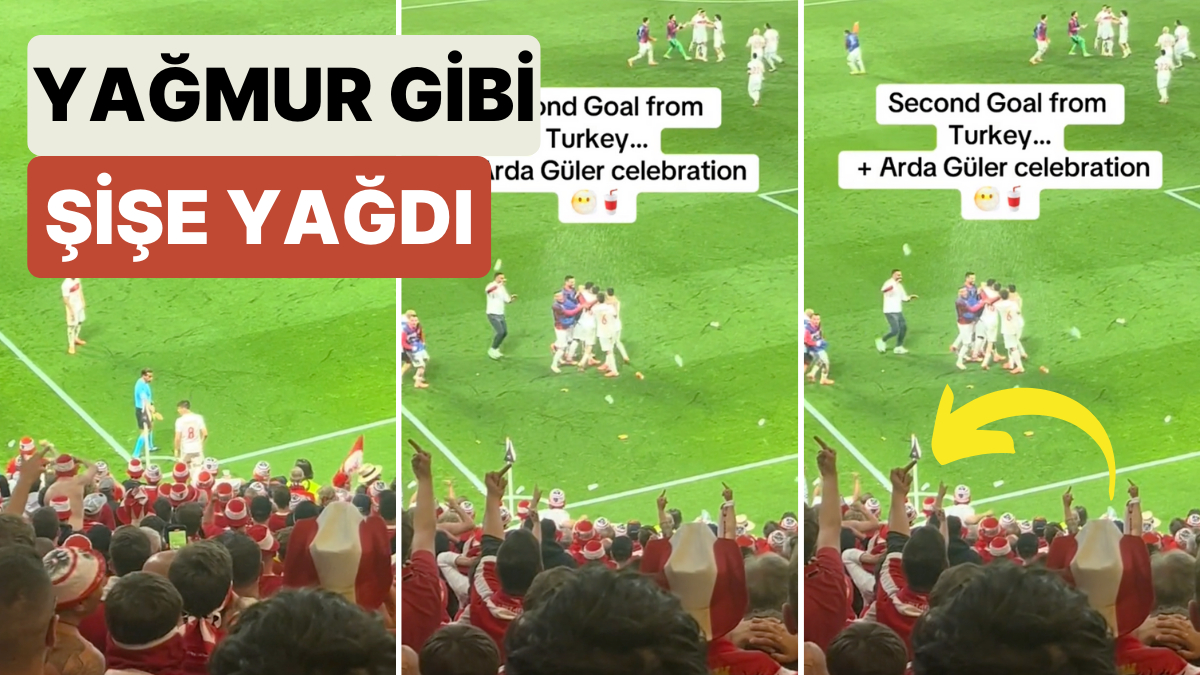 Su Şişeleri Fırlattılar: Arda Güler'in Korner Kullandığı Anlar Rakip ...