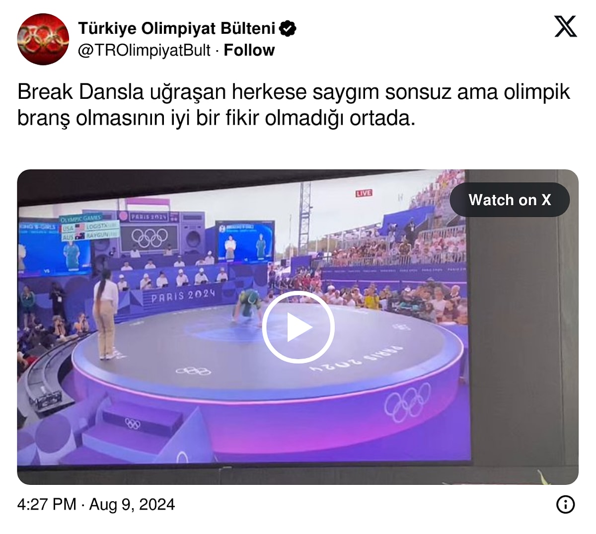 Olimpiyat Tarihinde İlk Kez Yer Alan Break Dans Tepkilerle Karşılandı ...