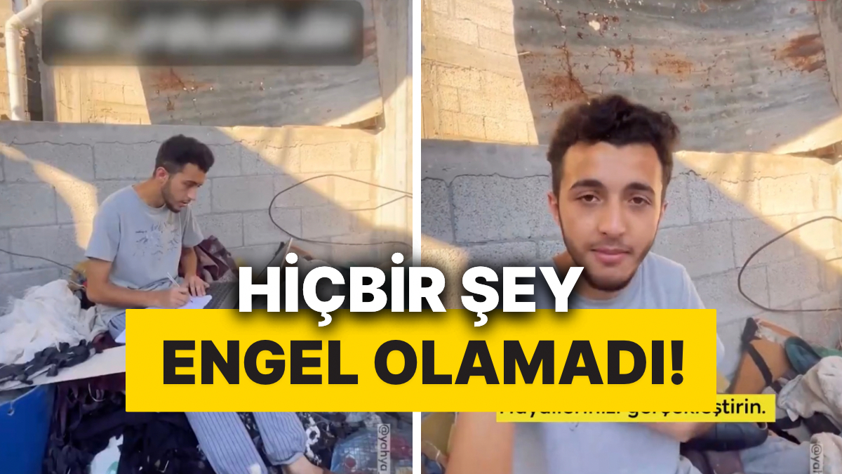Gazze’de Zor Şartlar Altında Eğitimini Sürdüren Yahya Mahmud: “İlim ...