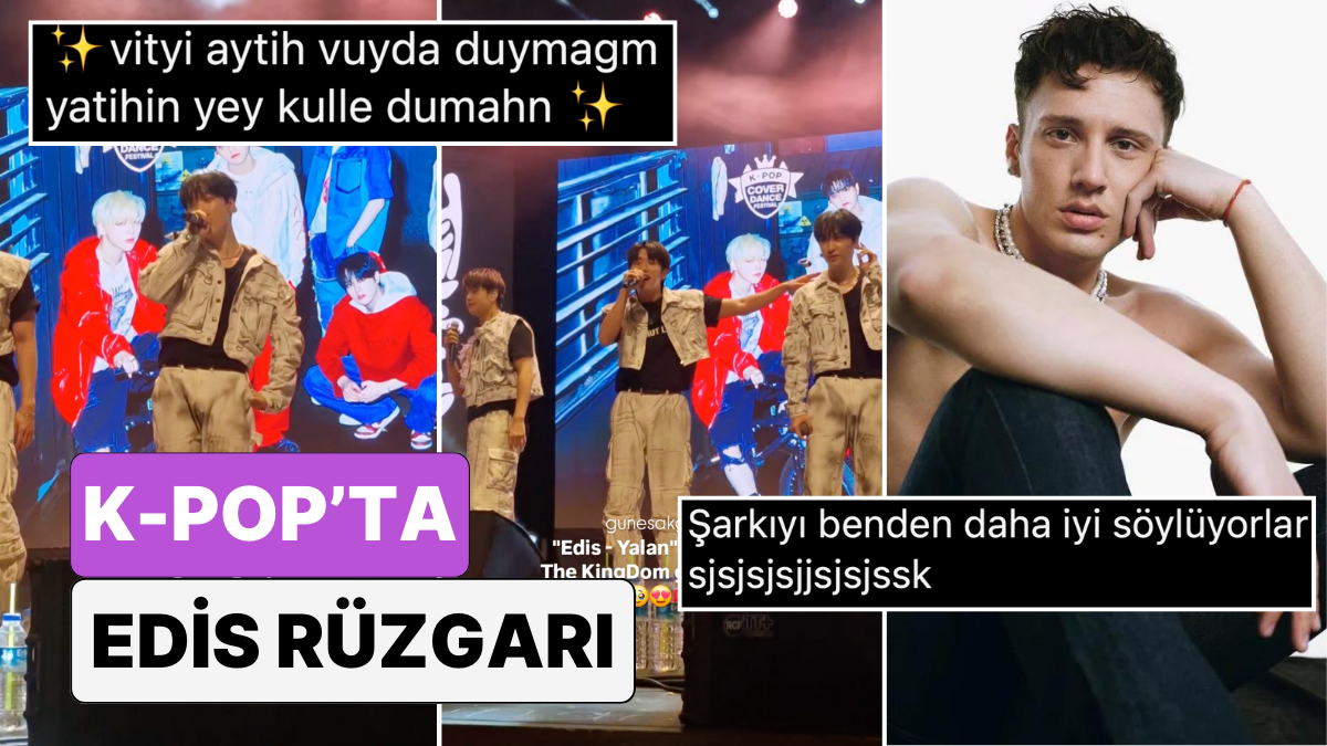 K-Pop'ta Türkiye Etkisi: Koreli Müzik Grubu The KingDom Konserlerinde Edis'in Yalan Şarkısını ...