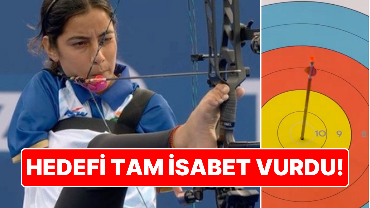Hintli Para Okçu Sheetal Devi'nin Ayağıyla Hedefi Tam İsabet Vurduğu ...