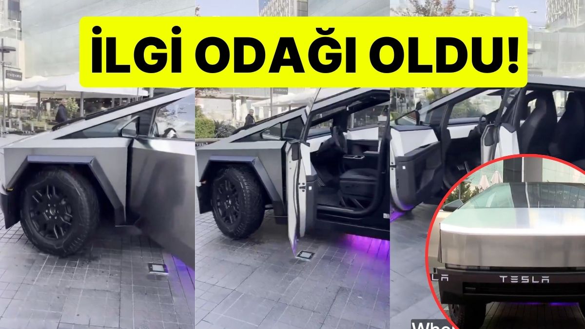 Tesla Cybertruck Ankara'da Sergilenmeye Başladı - Onedio