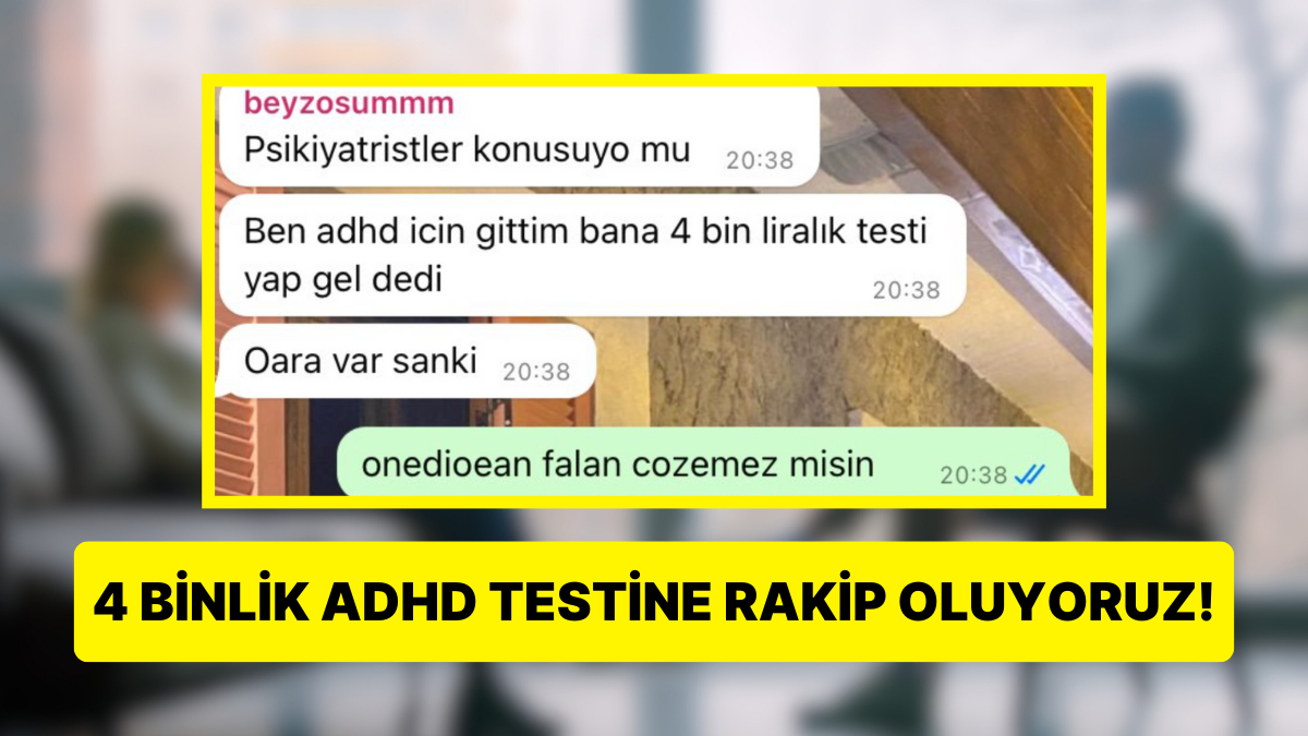 ADHD Testi ile Dikkat Eksikliğine Sahip misin? - Onedio