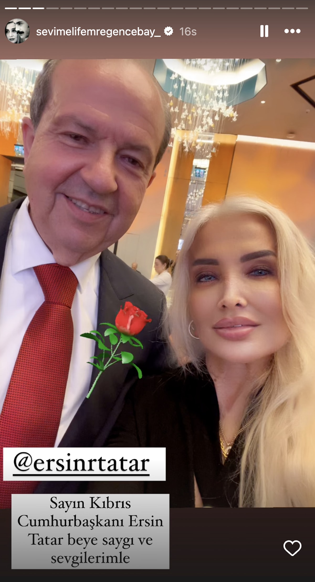 Sevim Emre'den Yeni Filtreli Paylaşım - Onedio