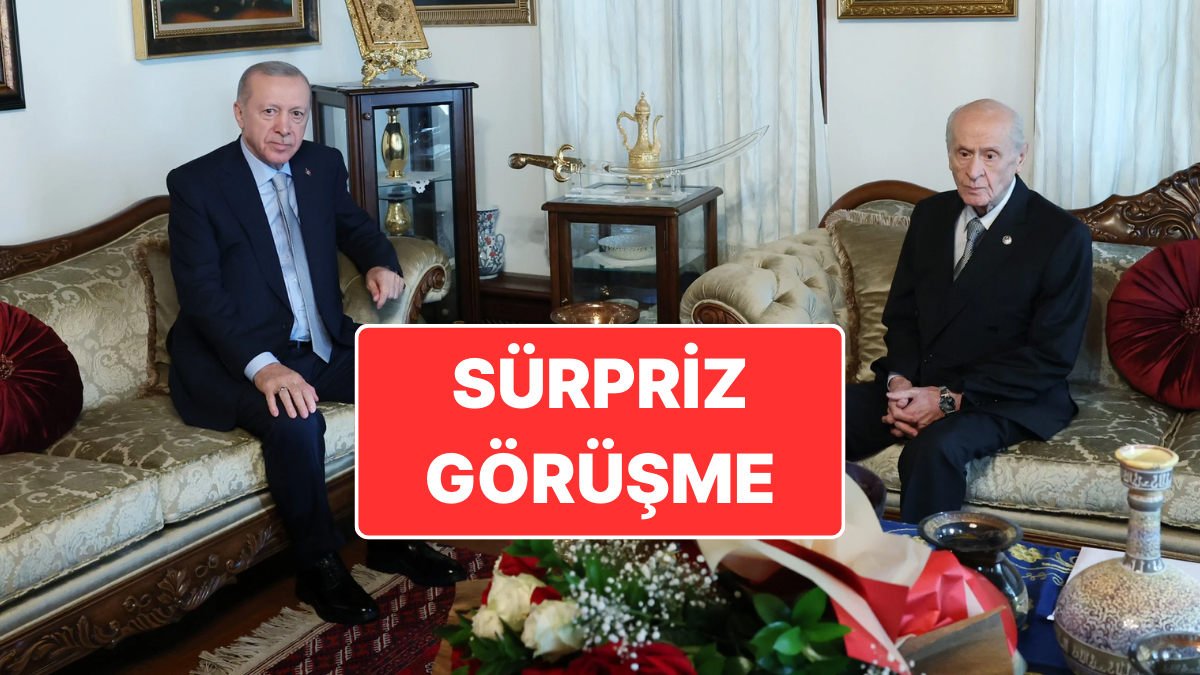 Recep Tayyip Erdoğan'dan Devlet Bahçeli’ye Ziyaret - Onedio