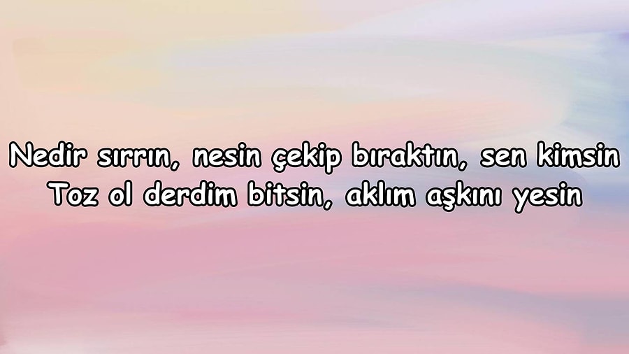 Bu Şarkı Sözlerinin Kime Ait Olduğunu Bulabilir misin? - Onedio