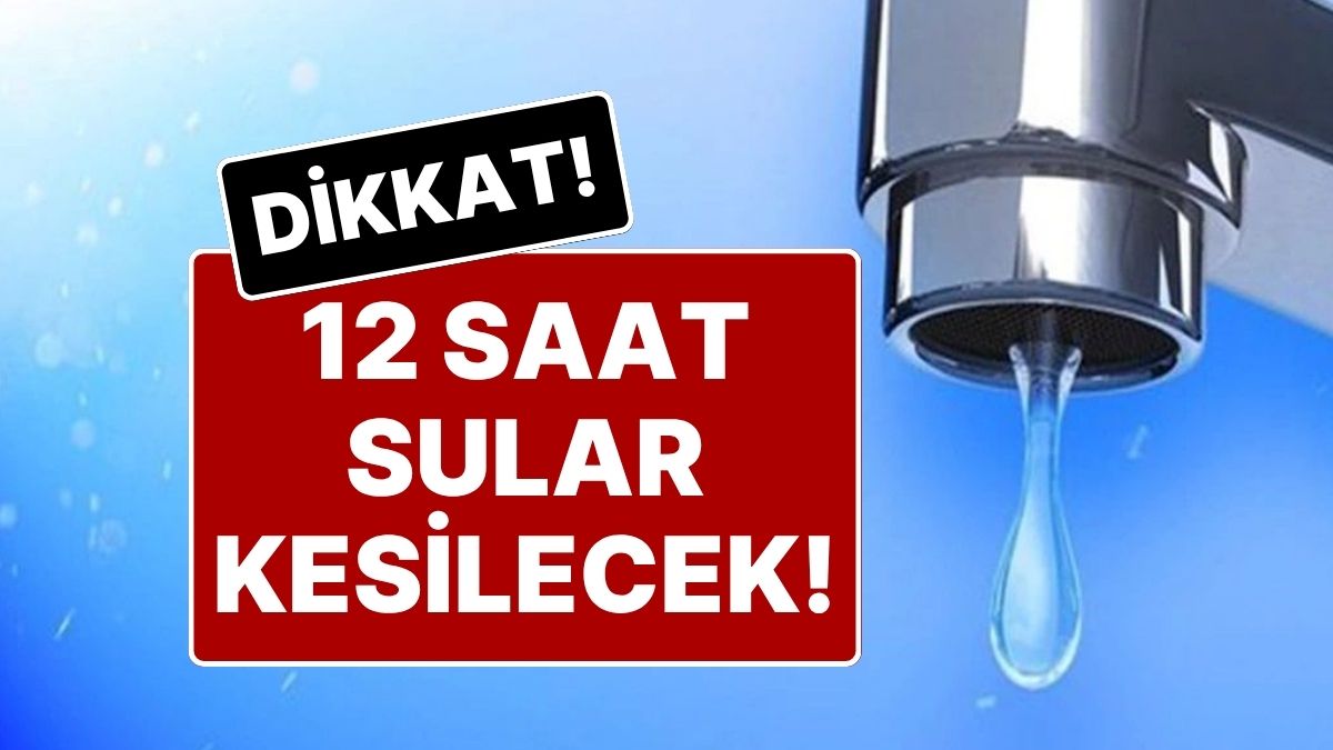 İstanbul'da Sular Ne Zaman Kesilecek? Sular mı Kesildi? - Onedio