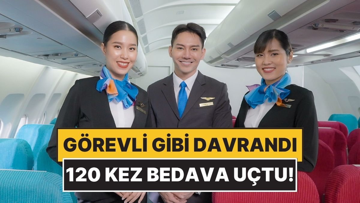 Uçuş Görevlisi Gibi Davranıp 120 Kez Bedava Uçan Adam - Onedio