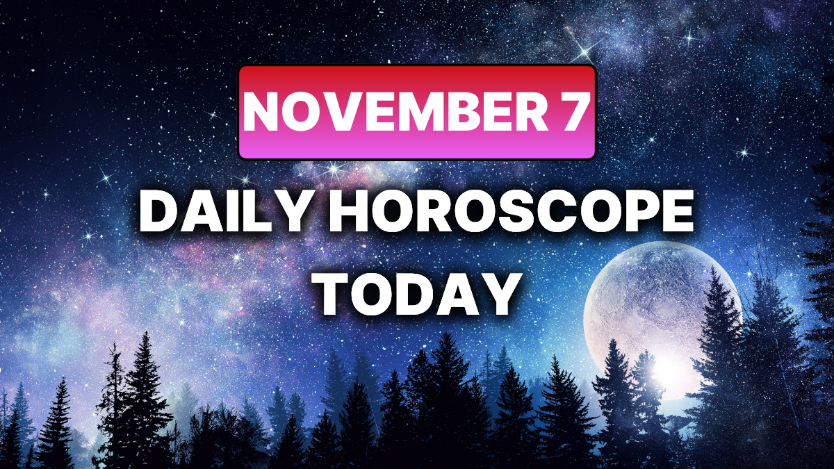 November 7, 2025 Daily Horoscope - Onedio