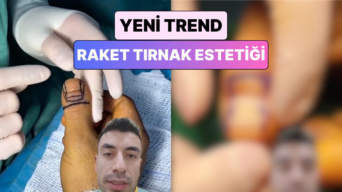 Yeni Trend "Raket Tırnak Estetiği" - Onedio