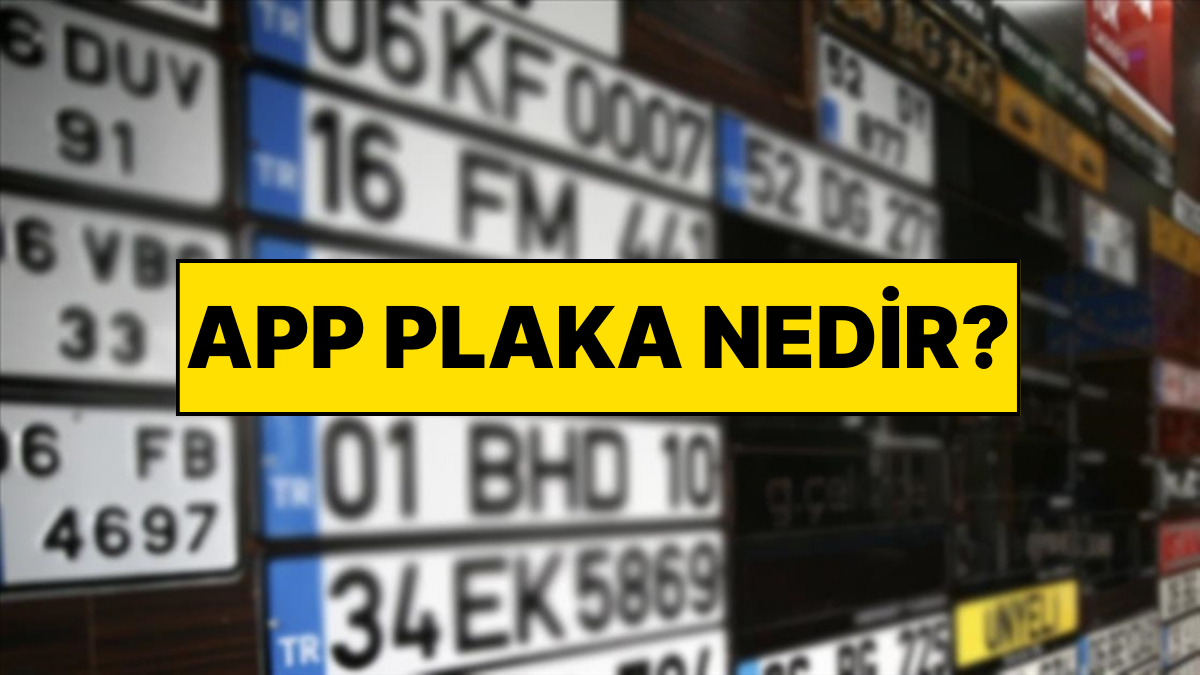 APP Plaka Nedir? App Plaka Cezası Ne Kadar? - Onedio