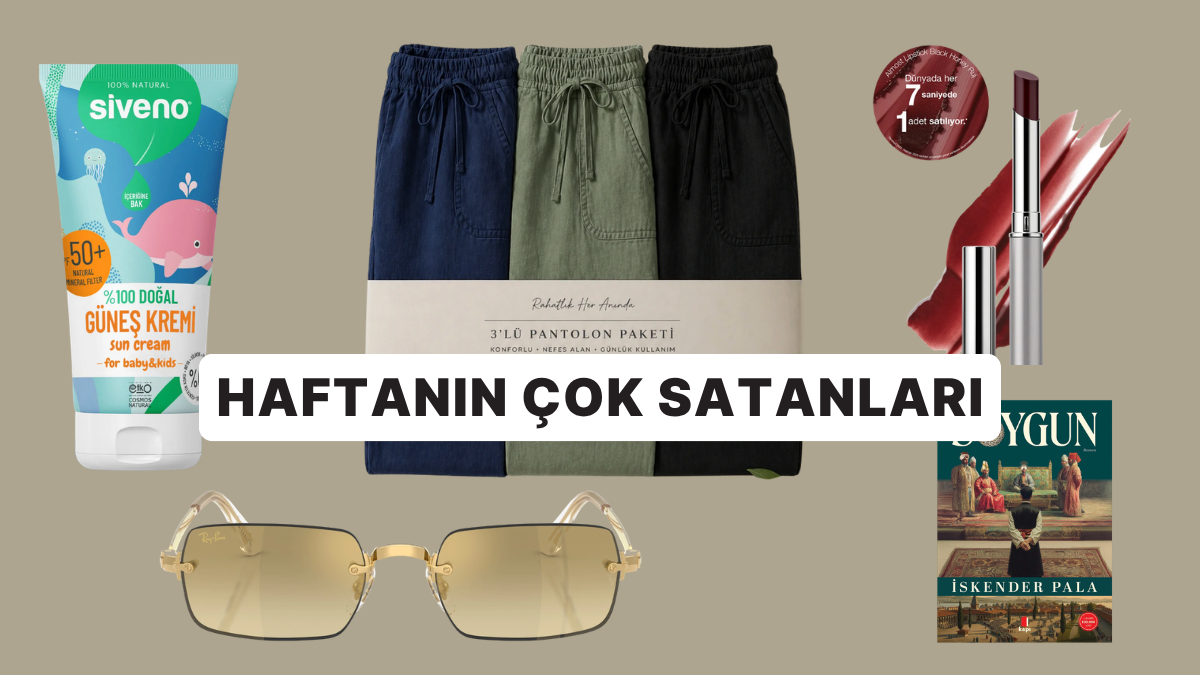 Haftanın En Çok Satan Ürünleri - Onedio